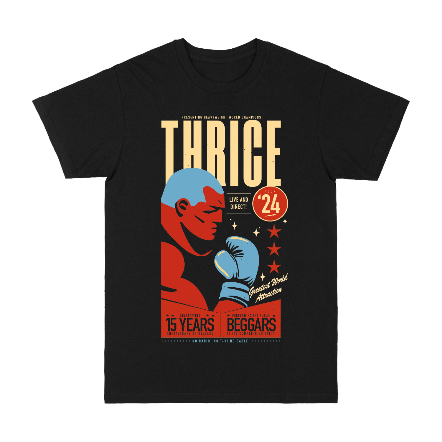Boxer Beggars Tour Tee – Thrice | Official Merchandise Store
